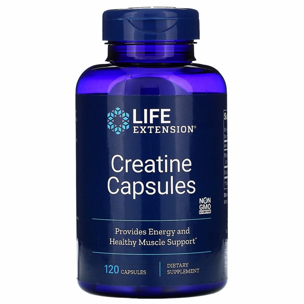 Life Extension, Creatina Capsule - Wellnessere